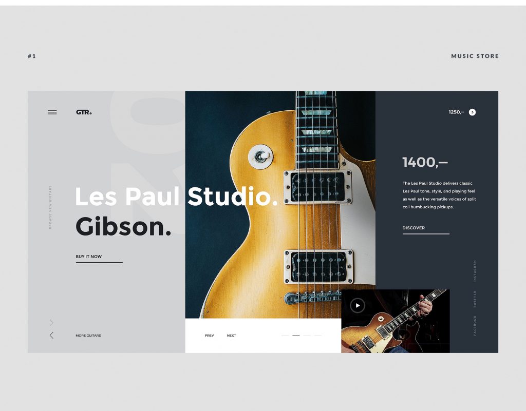 Inspiration UI/UX pour vos designs web et mobiles #6 | Design Spartan ...