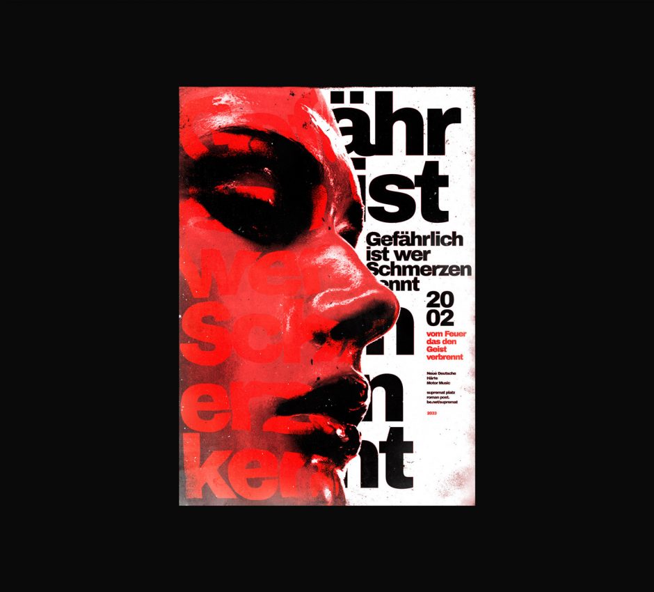 Les designs impactants de posters de Roman Post | Design Spartan : Art ...